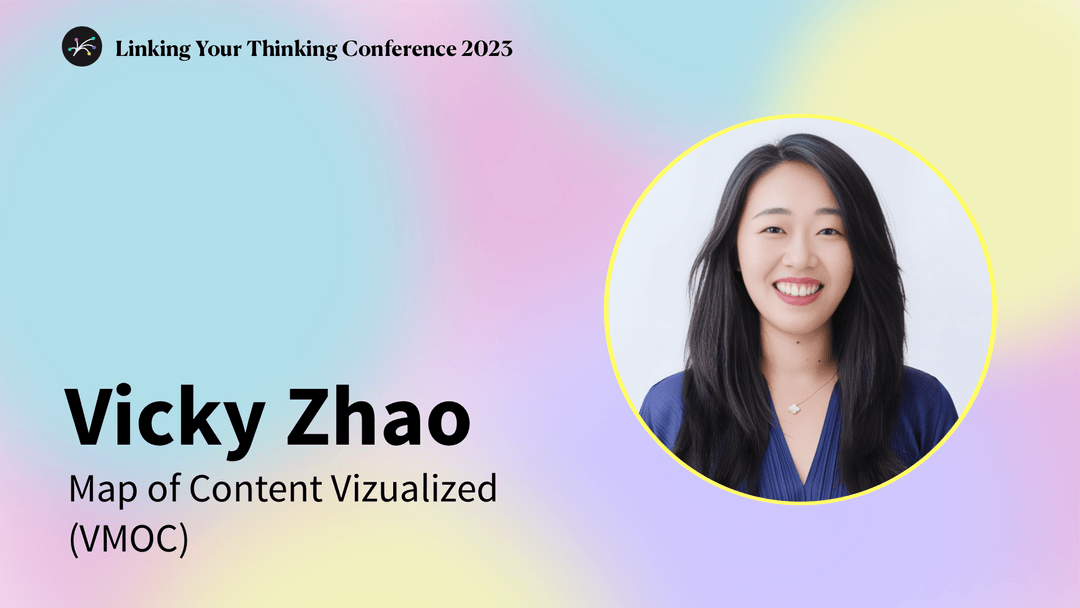 Map of Content Vizualized (VMOC) with Vicky Zhao